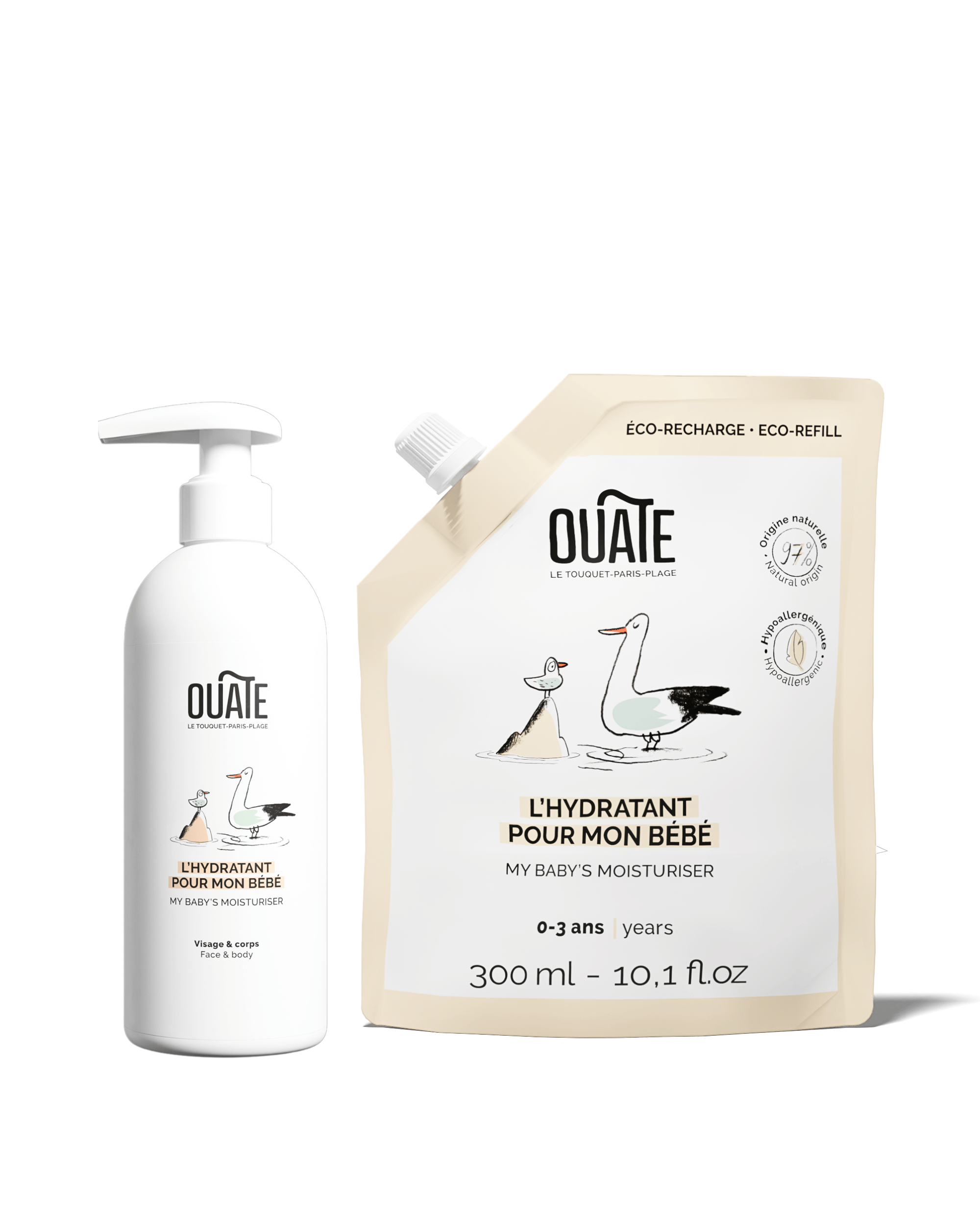 Le duo hydratant pour mon bébé – www.ouate-paris.com
